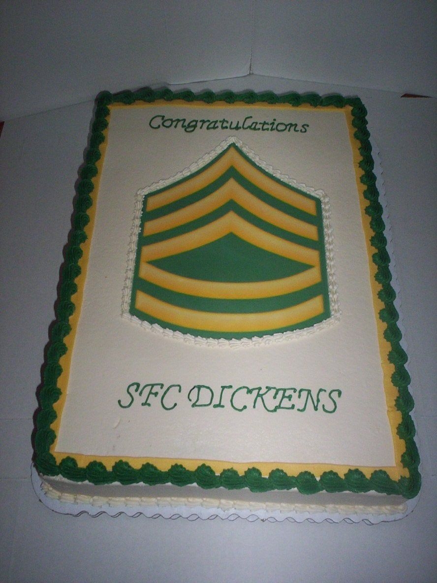 Army Promo - CakeCentral.com