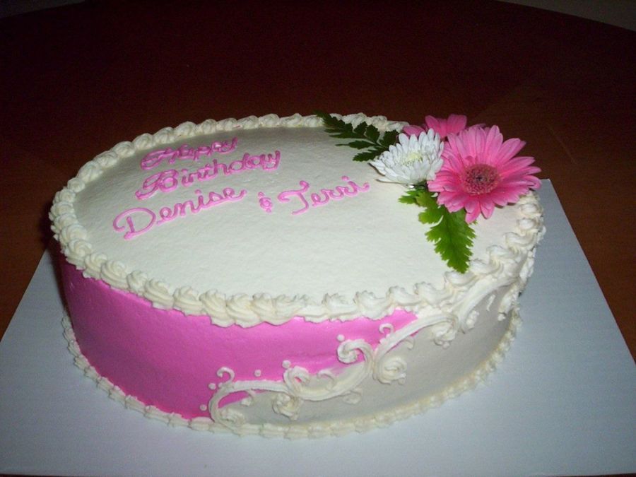 Oval Cake - CakeCentral.com