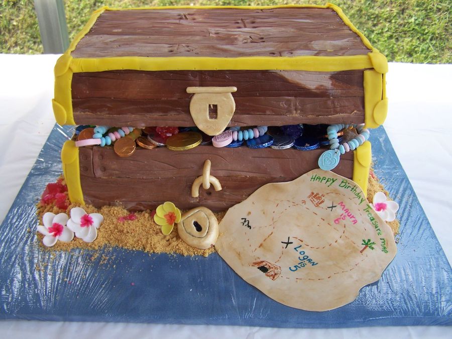 Treasure Chest Cake - CakeCentral.com