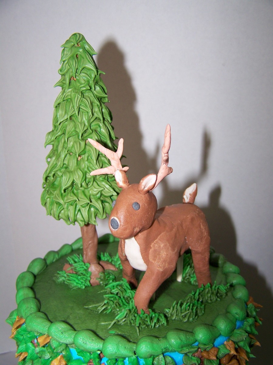 Deer Hunting Cake - CakeCentral.com