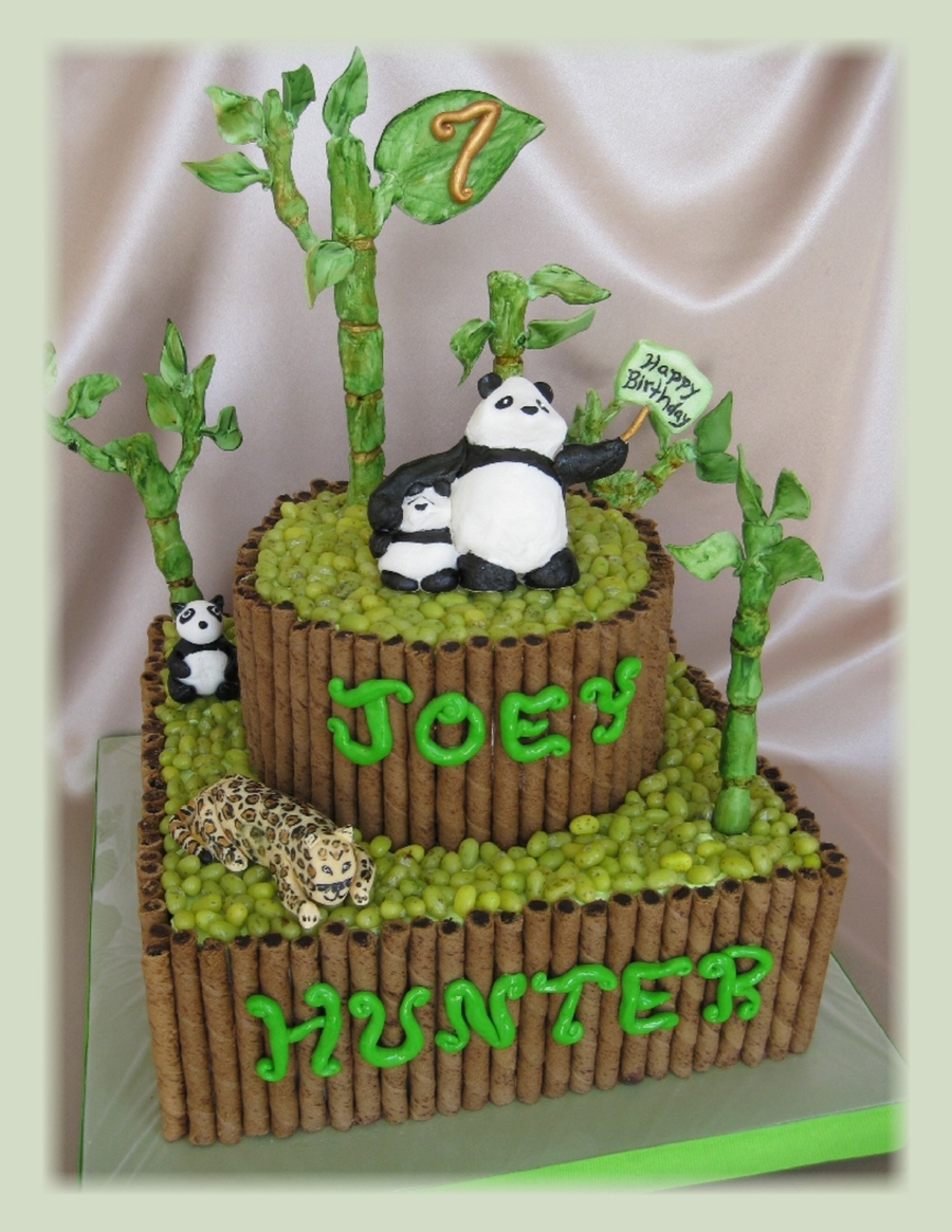 Panda Ice Cream Cake - CakeCentral.com