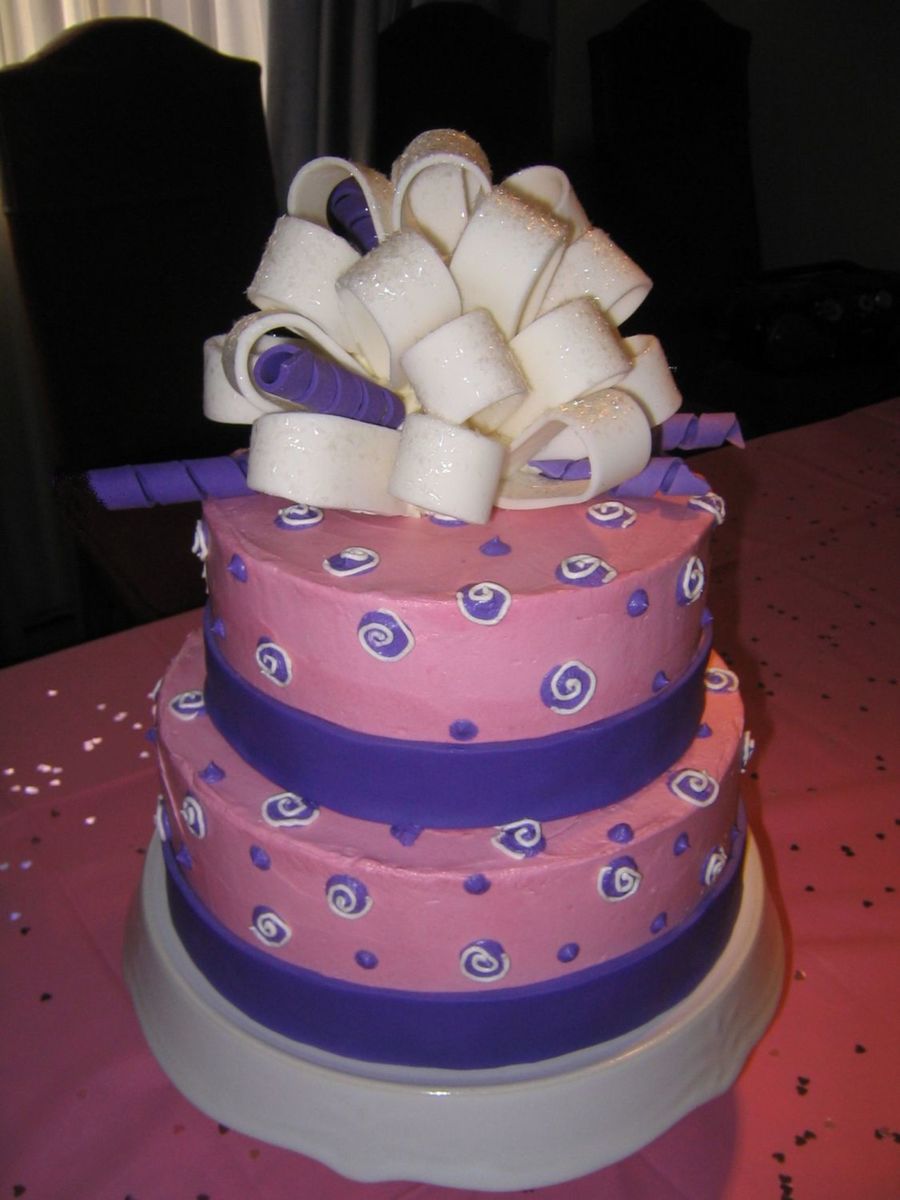 Sweet 16 Cake - CakeCentral.com
