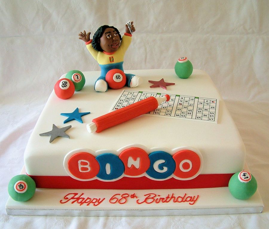 Bingo Birthday Cake - CakeCentral.com