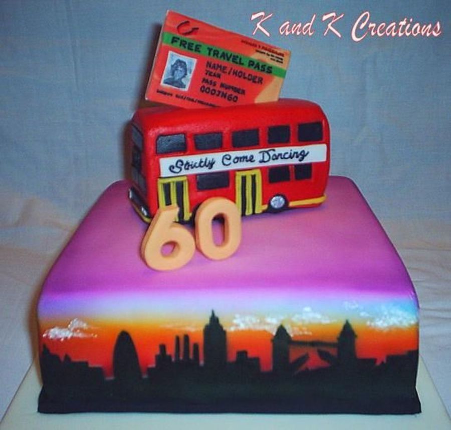 Bus Pass Cake - CakeCentral.com