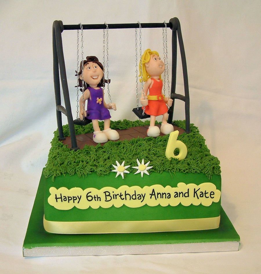 Swingset Cake - CakeCentral.com
