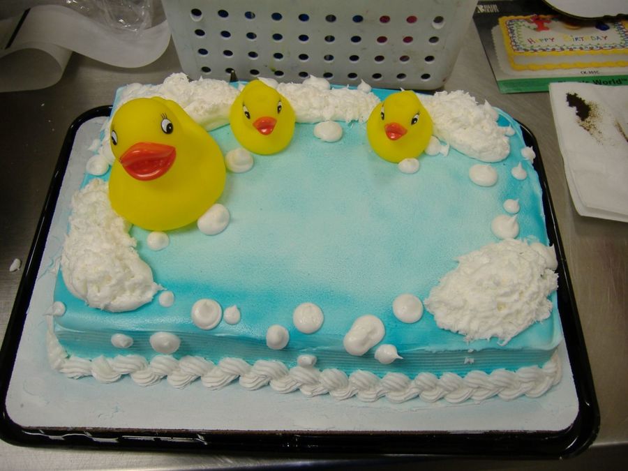 Ducky Bath - CakeCentral.com