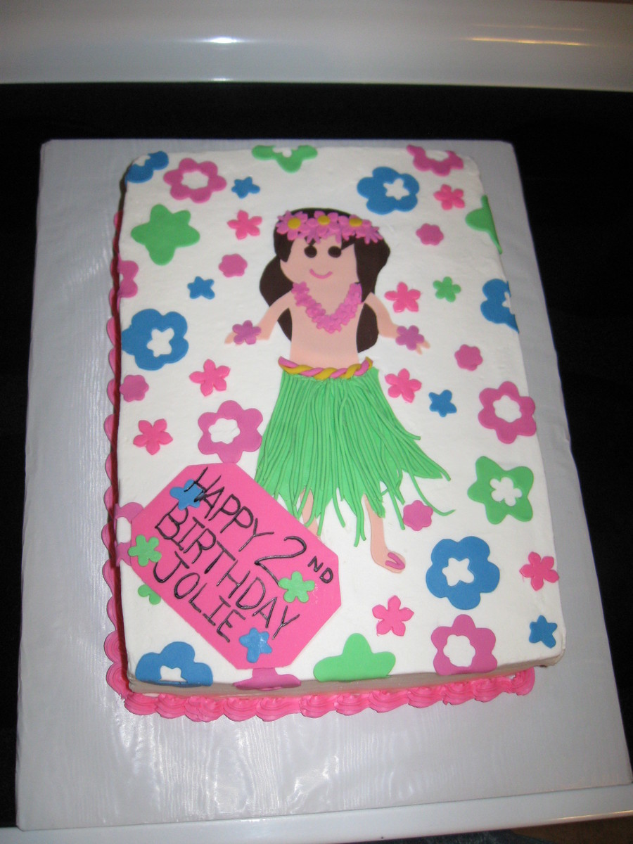 Hula Birthday - CakeCentral.com