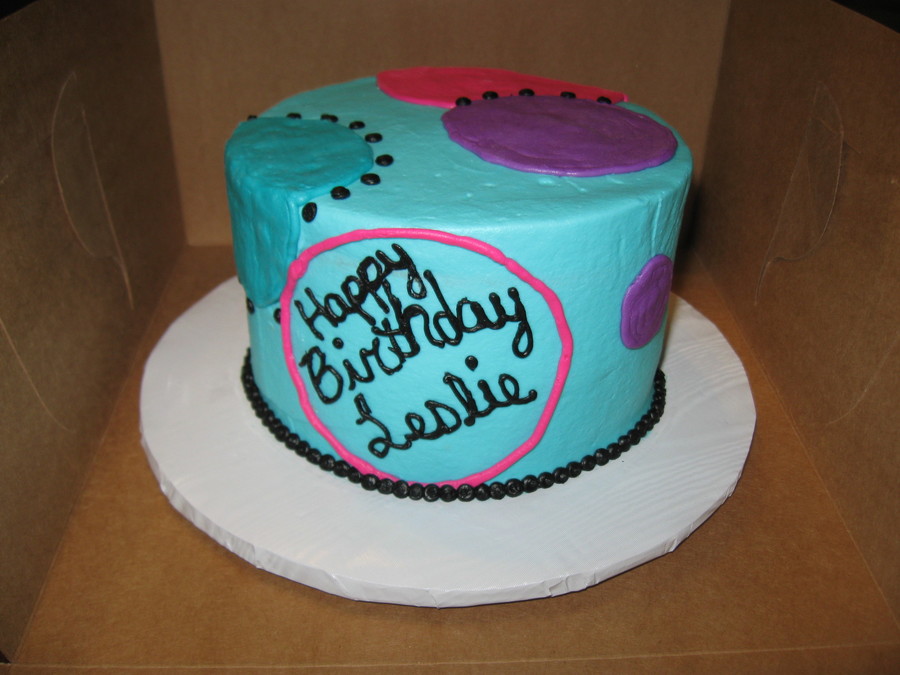 Polka Dot Birthday - CakeCentral.com