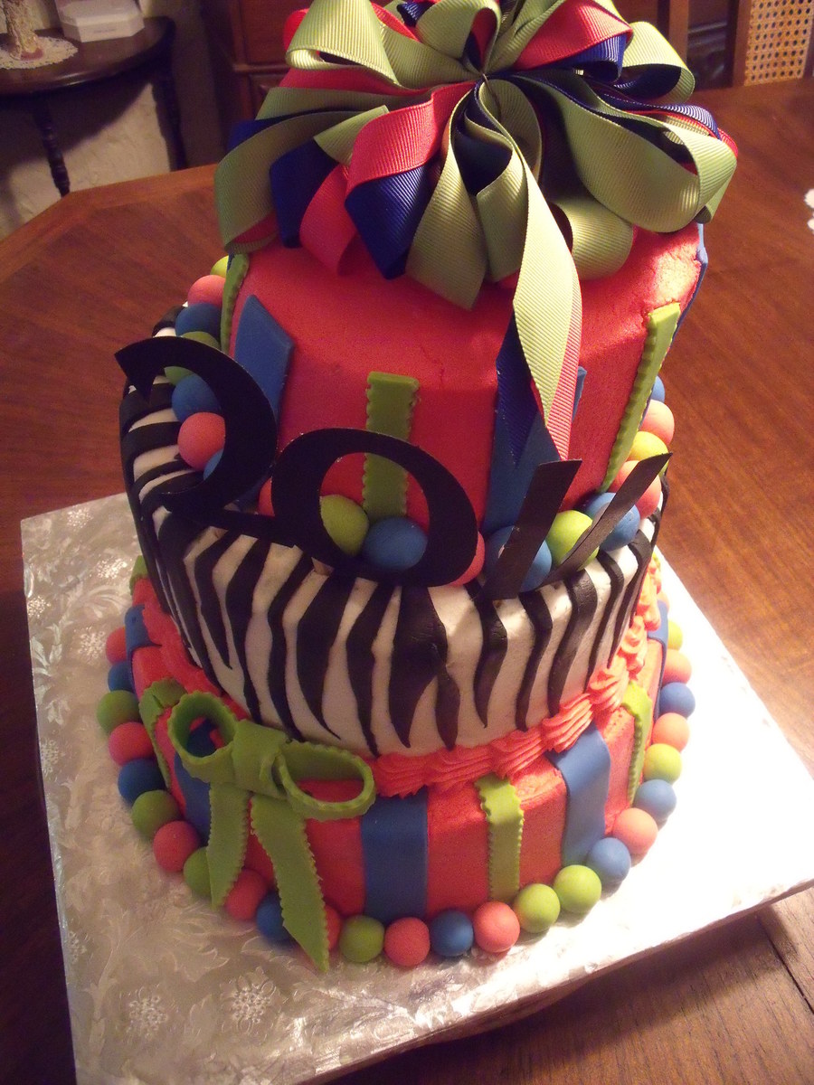 Wonky Graduation - CakeCentral.com