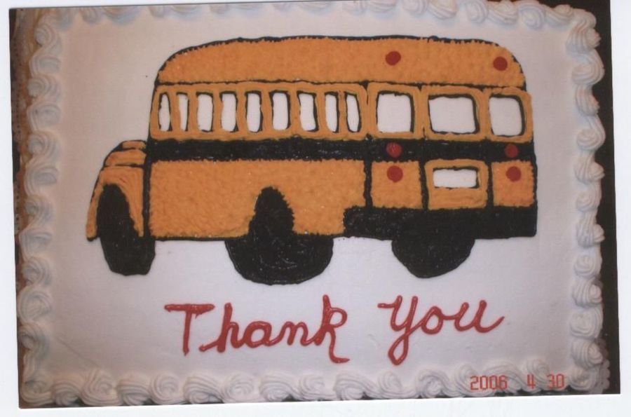 Thank You For Bus Drivers - CakeCentral.com