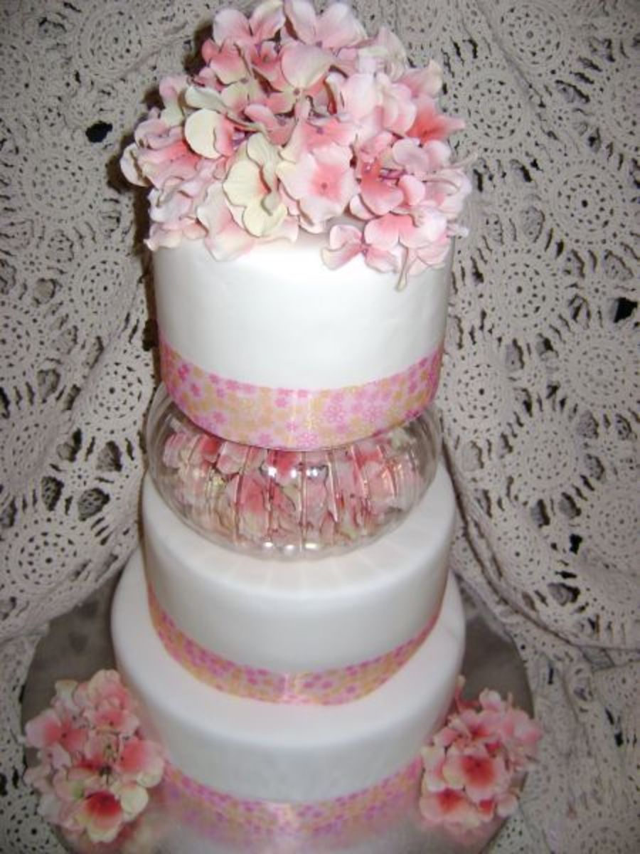 Salmon Hydrangea - CakeCentral.com