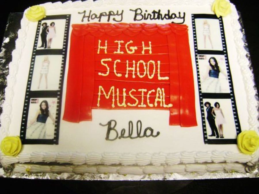 Hsm Sheet Cake - CakeCentral.com