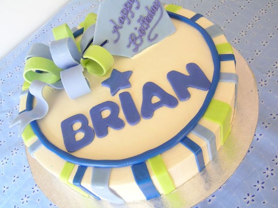 Brian's Birthday Cake - CakeCentral.com