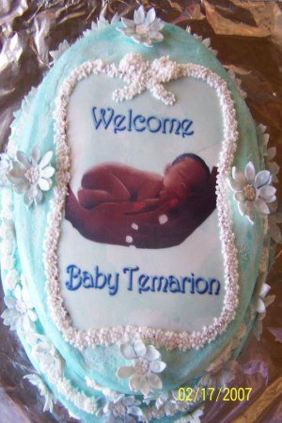 Safe With Mommie And Daddy - CakeCentral.com