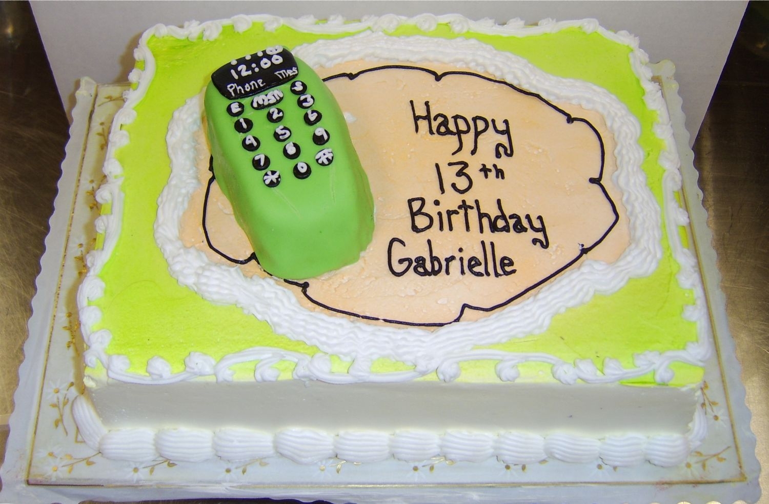 Cell Phone Covered In Fondant - CakeCentral.com