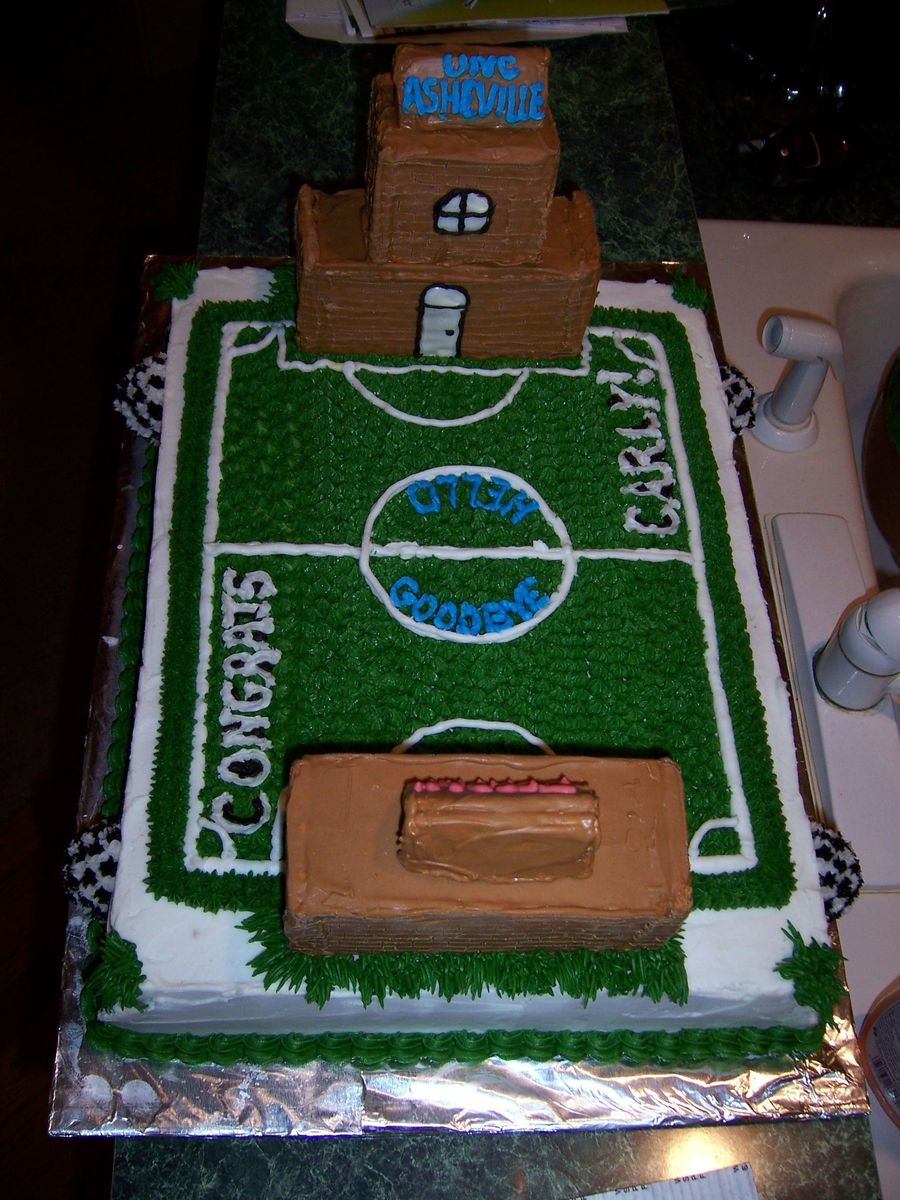 Graduation Soccer Fan - CakeCentral.com