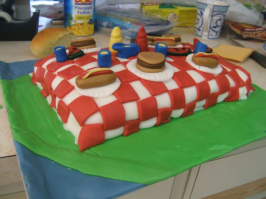 Picnic Table - CakeCentral.com