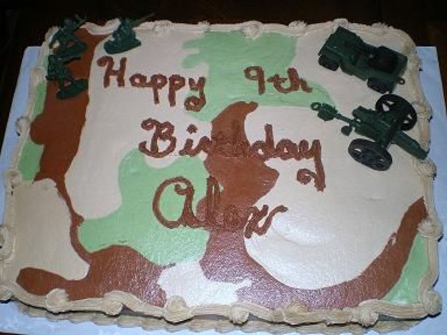 Desert Camo - CakeCentral.com