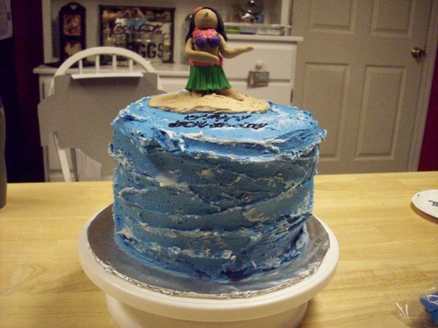 Hula Girl - CakeCentral.com