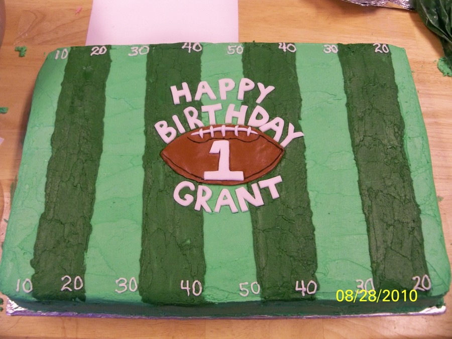 Football 1St Birthday. - CakeCentral.com