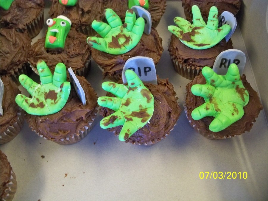 Zombie Hands - CakeCentral.com