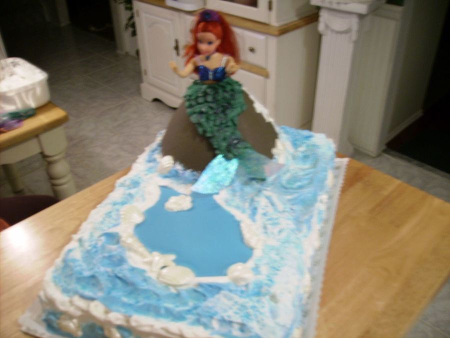 Maddy's 4Th Birthday Mermade Cake - CakeCentral.com