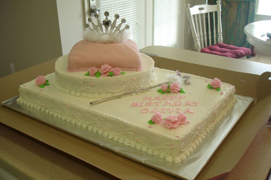 Princess Pillow Cake - CakeCentral.com