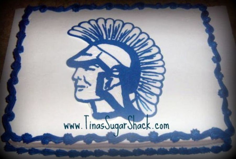Spartan Head - CakeCentral.com