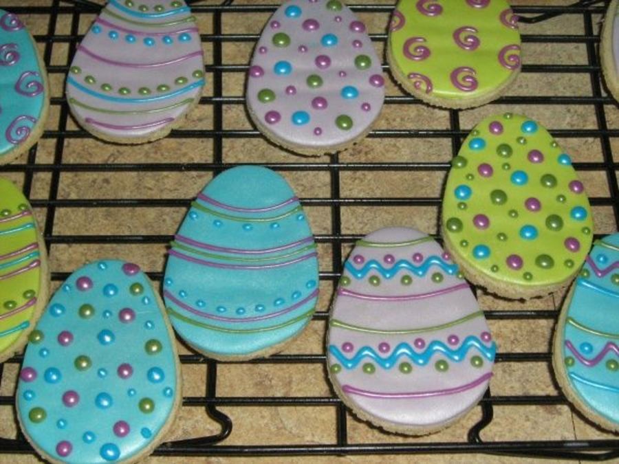 Easter Egg Cookies - CakeCentral.com