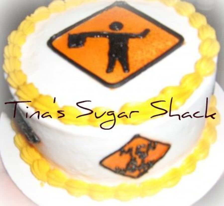 Construction Smash Cake - CakeCentral.com