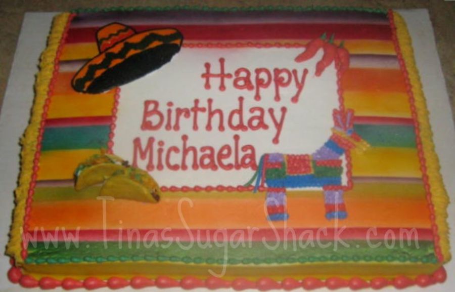 Mexican Fiesta - CakeCentral.com