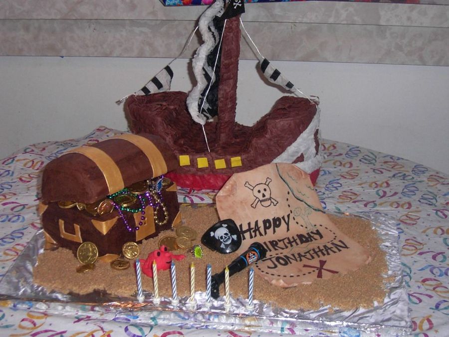 Treasure Chest Cake - CakeCentral.com