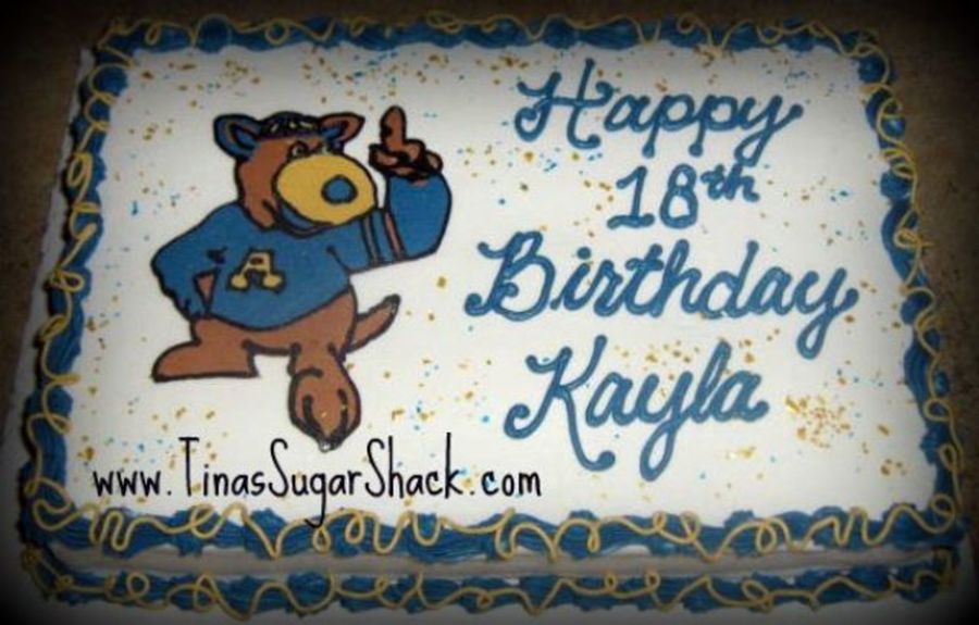 University Of Akron Cake - CakeCentral.com