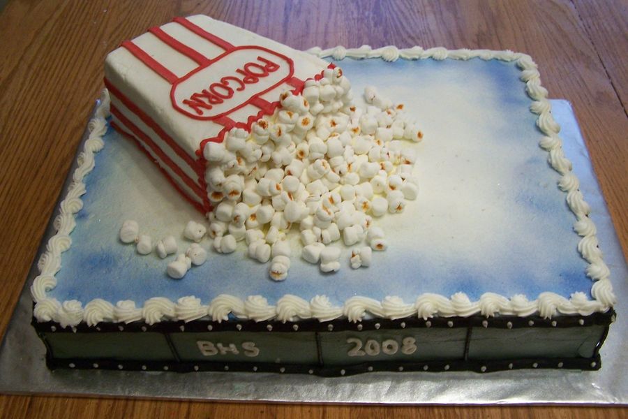 Popcorn Cake - CakeCentral.com