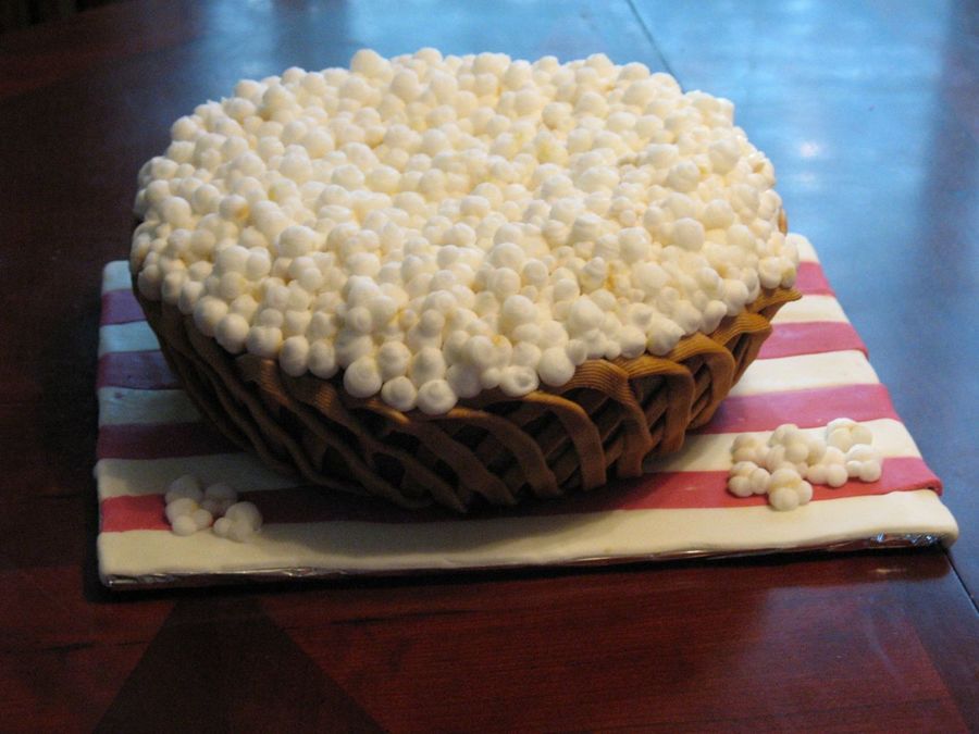 Popcorn Cake - CakeCentral.com