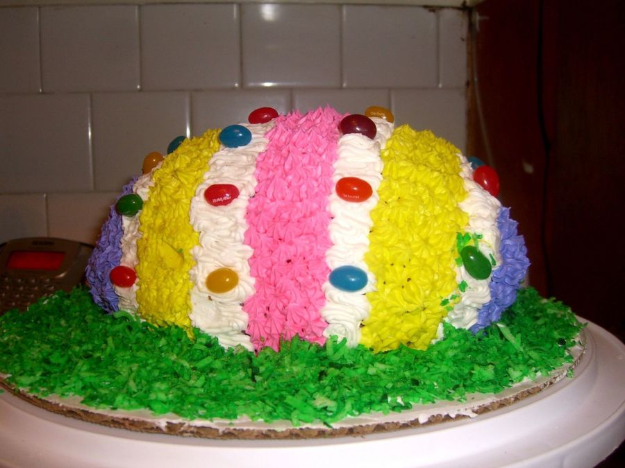 3D Easter Egg - CakeCentral.com