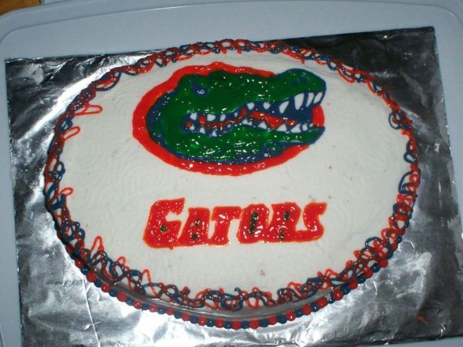Florida Gators Cake - CakeCentral.com