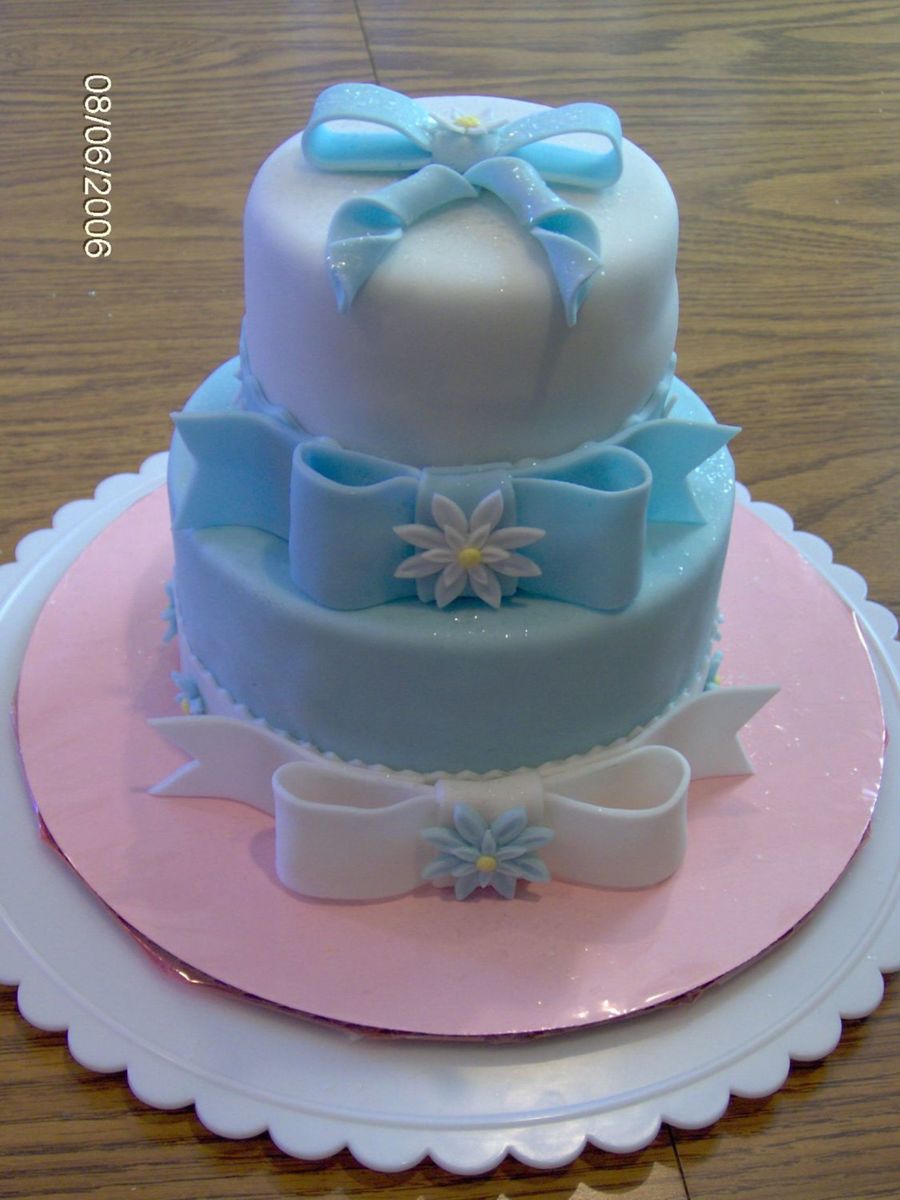 Fondant Dummy Cake - CakeCentral.com