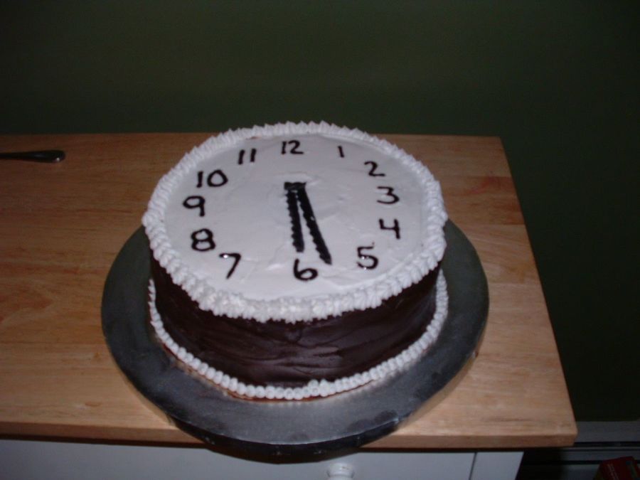 Clock Cake - CakeCentral.com
