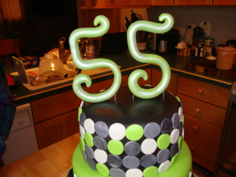 55Th Birthday - CakeCentral.com