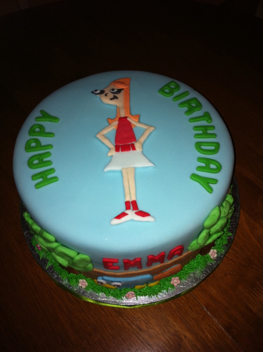 Phineas And Ferb Cake - CakeCentral.com