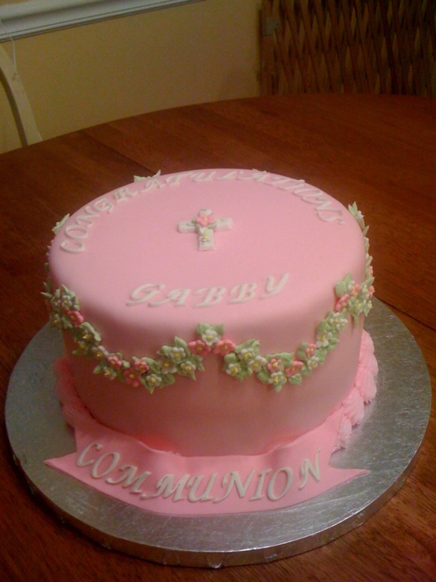 Communion Cake - CakeCentral.com
