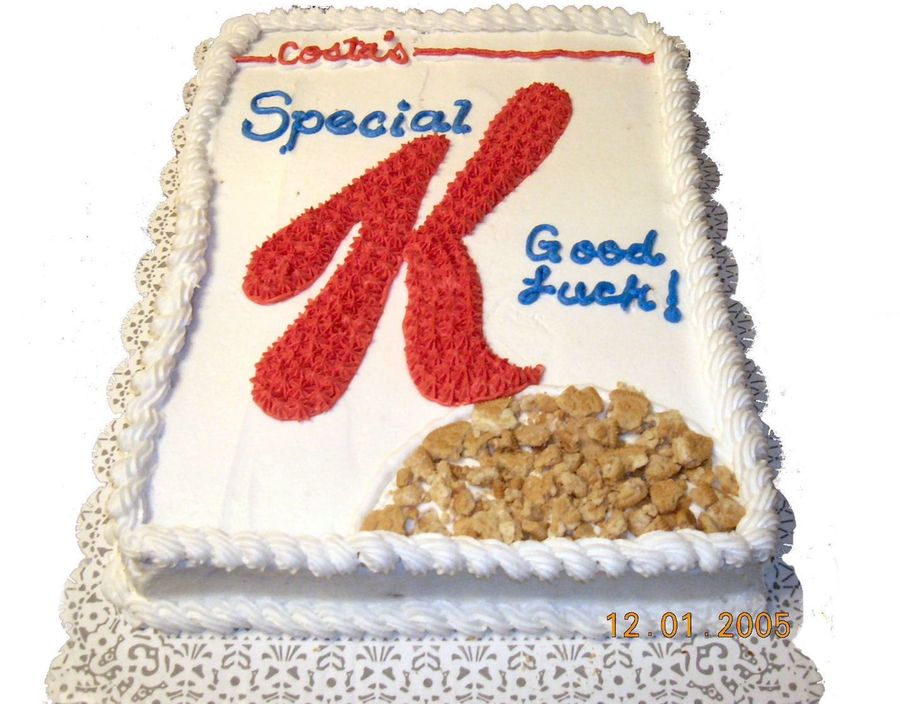 Special K Cake - CakeCentral.com