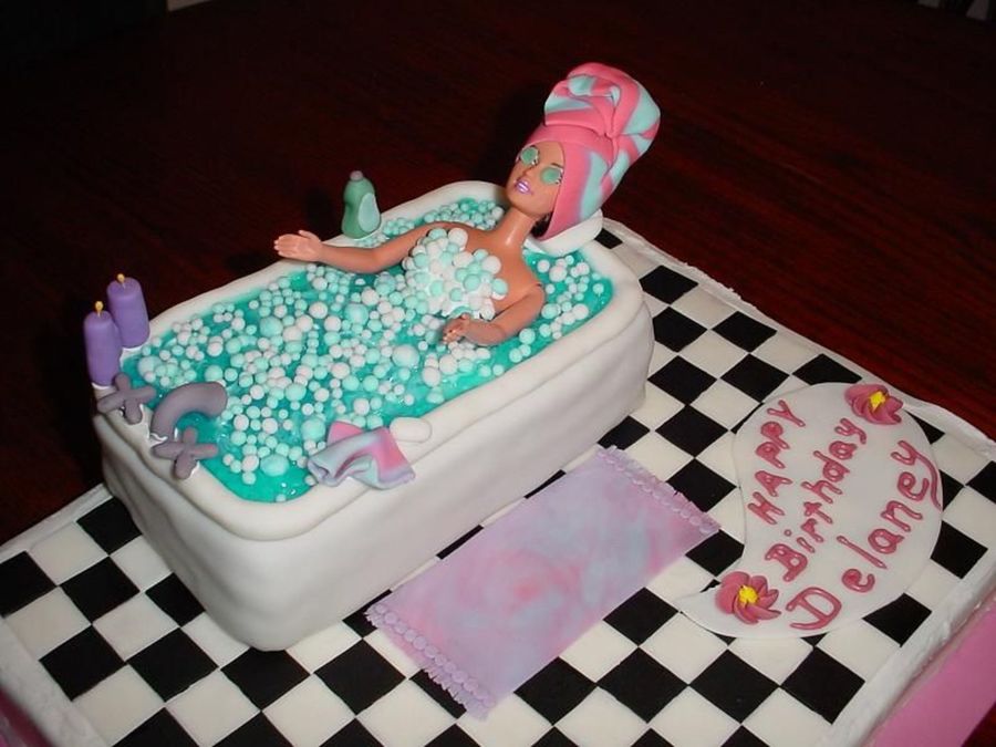 Barbie Bubble Bath - CakeCentral.com