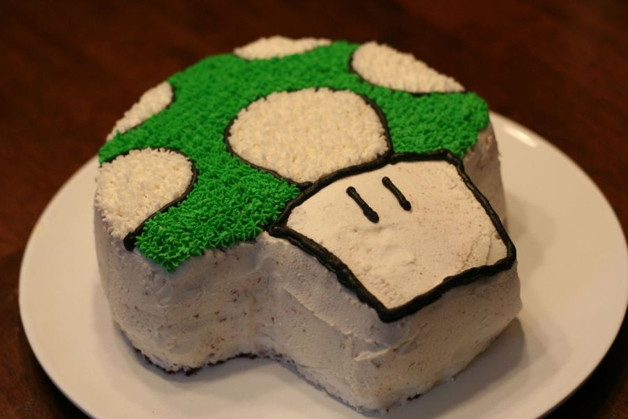 Nintendo 1Up Mushroom - CakeCentral.com