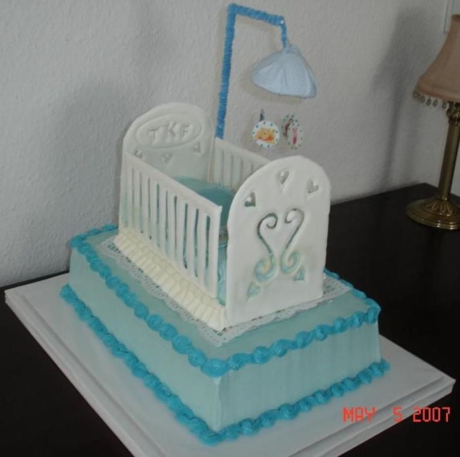Crib Cake - CakeCentral.com