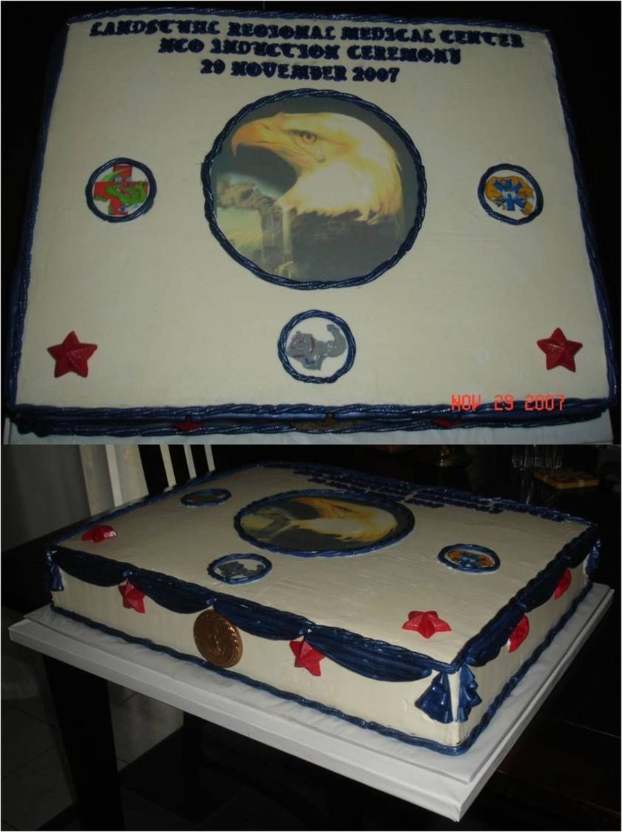 Nco Induction Ceremony - CakeCentral.com