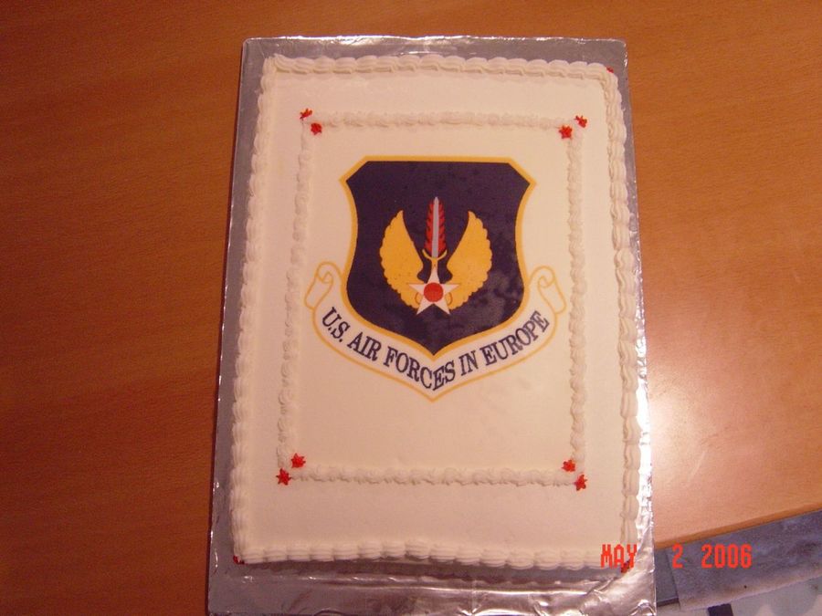 Security Forces Cake - CakeCentral.com