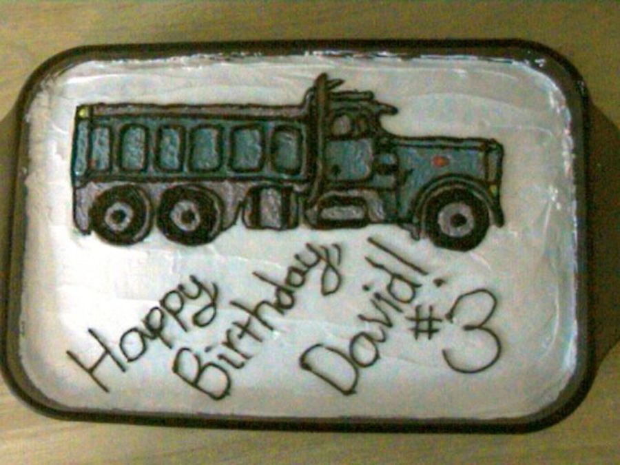 Peterbilt Dump Truck - CakeCentral.com