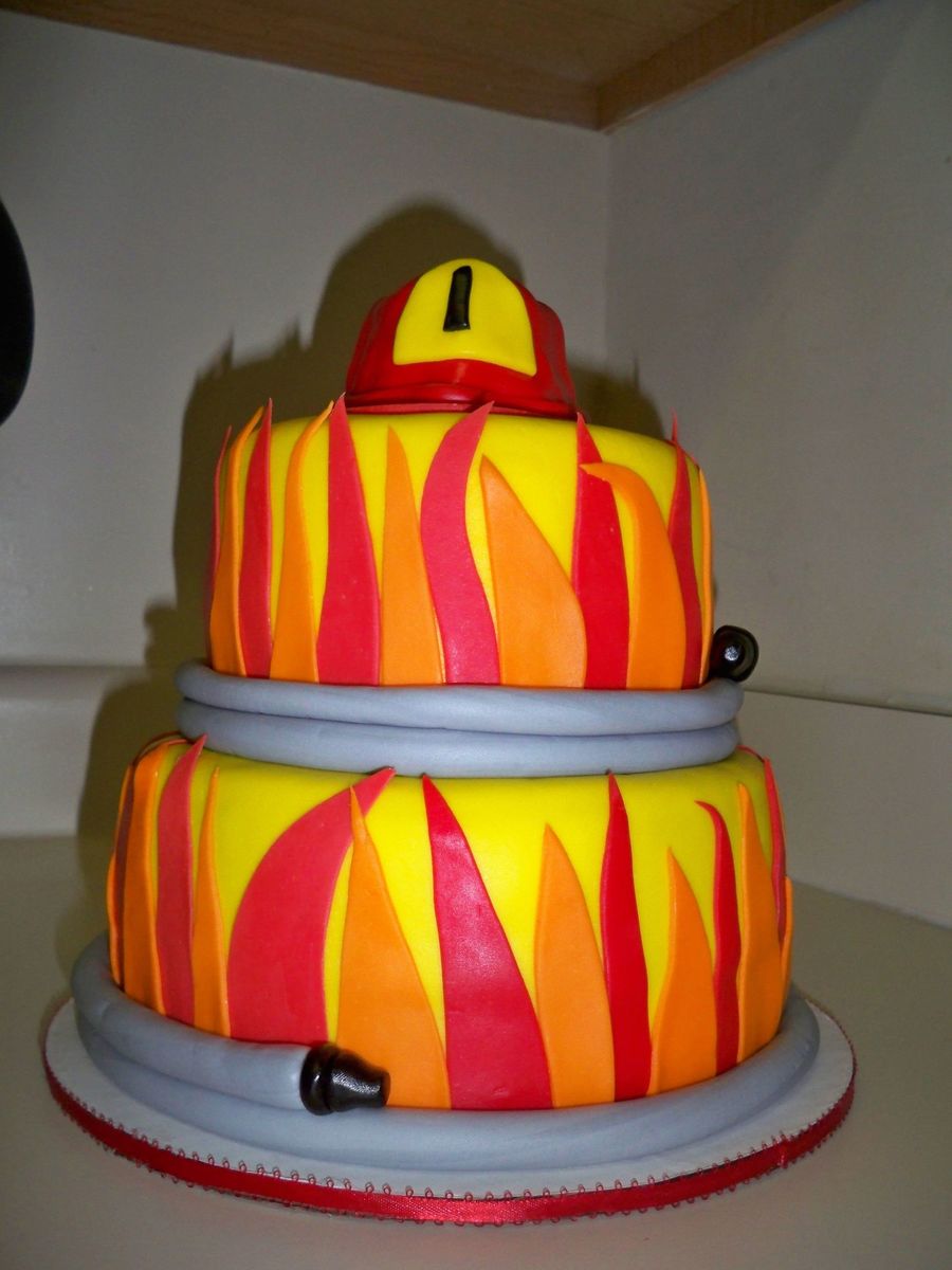 Fireman Cake - CakeCentral.com